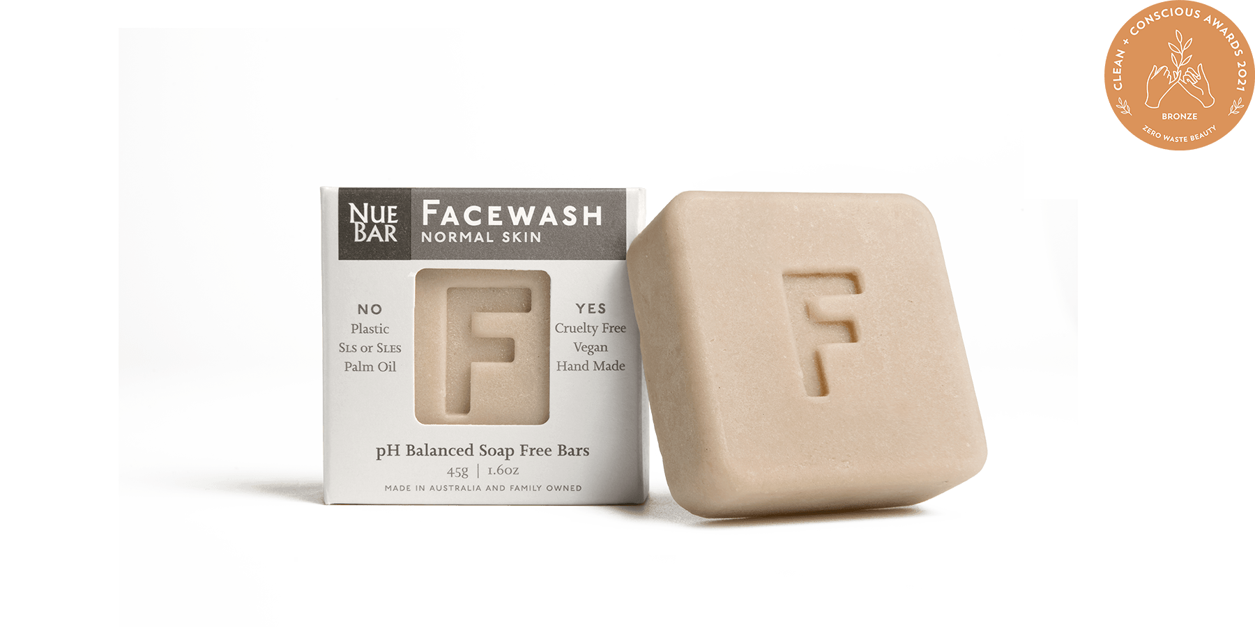 Solid Face Cleanser Bar for Normal Skin – Nuebar